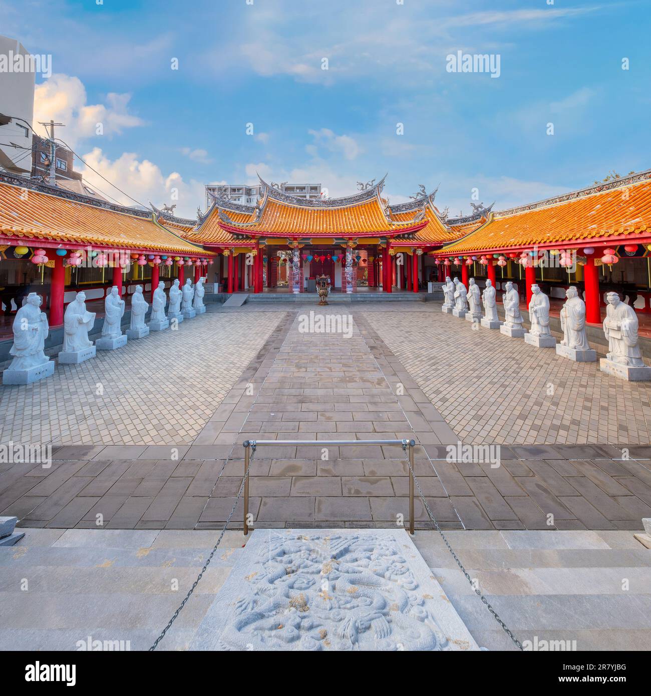 Nagasaki, Japan - Nov 28 2022: Confucius Shrine (Koshi-byo) built in ...