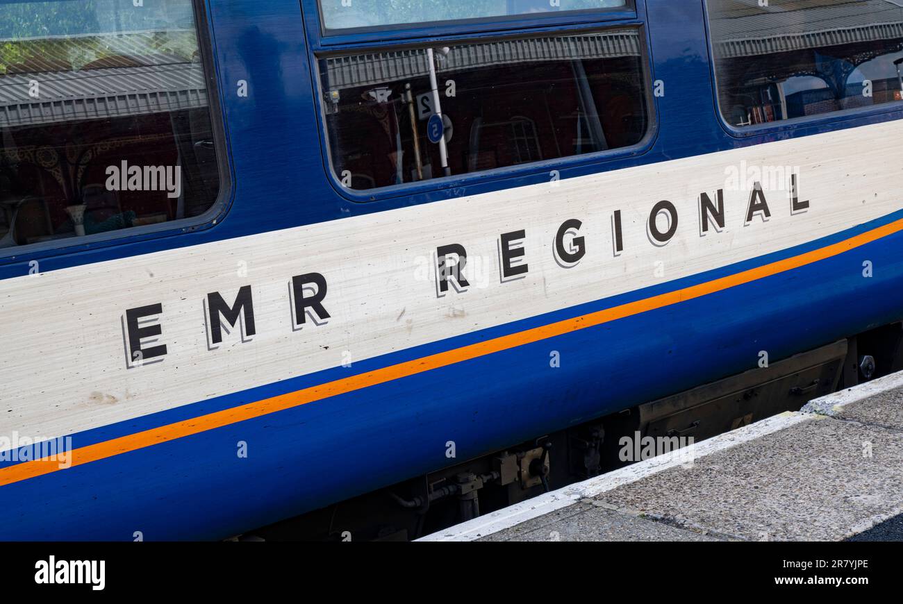 Train Station, Grantham, Lincolnshire, UK – An East Midlands Railway ...