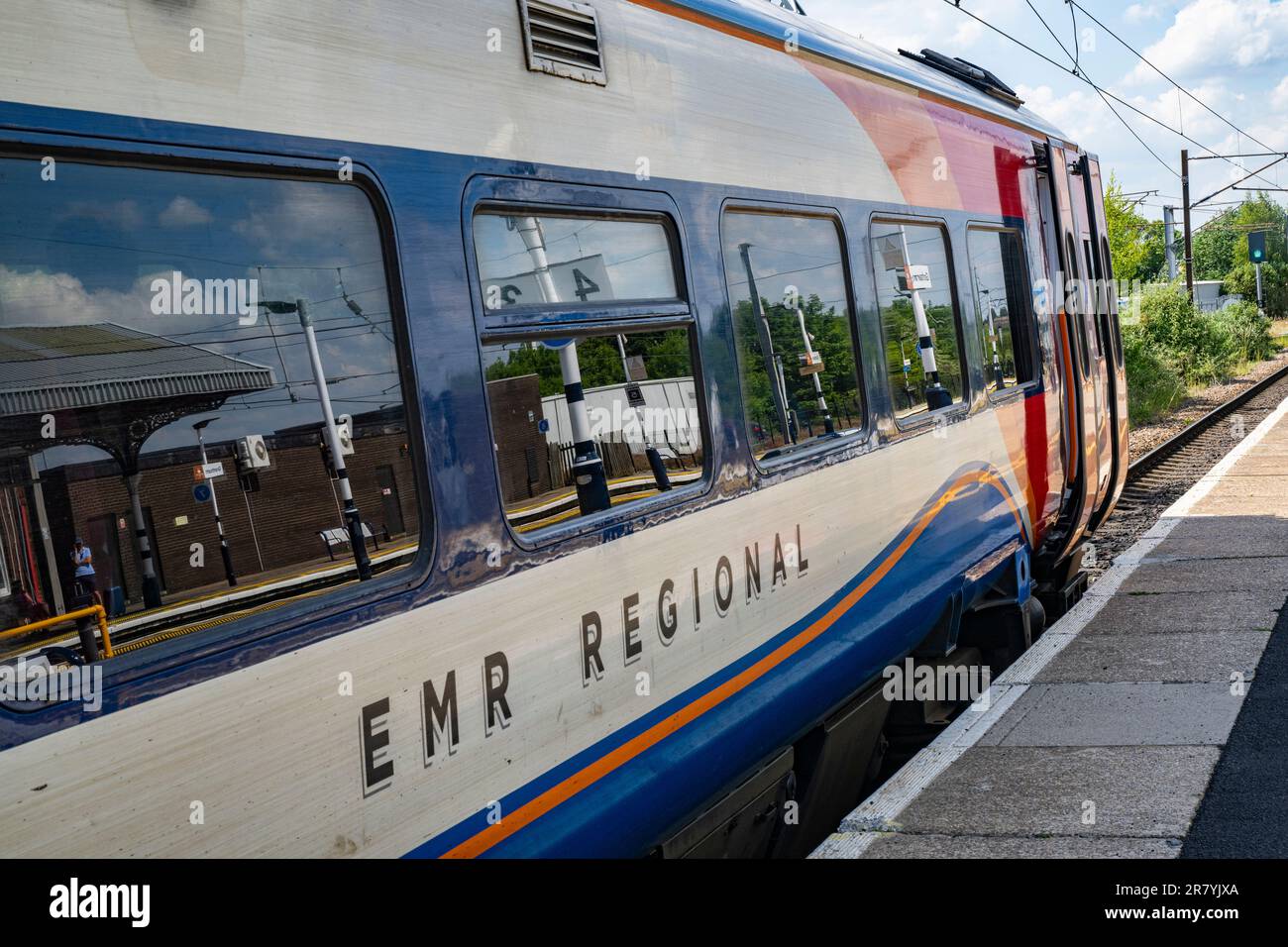 Train Station, Grantham, Lincolnshire, UK – An East Midlands Railway ...