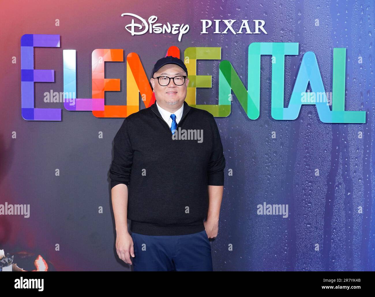 Peter Sohn arrives for the gala screening of Pixar's Elemental, at Vue ...