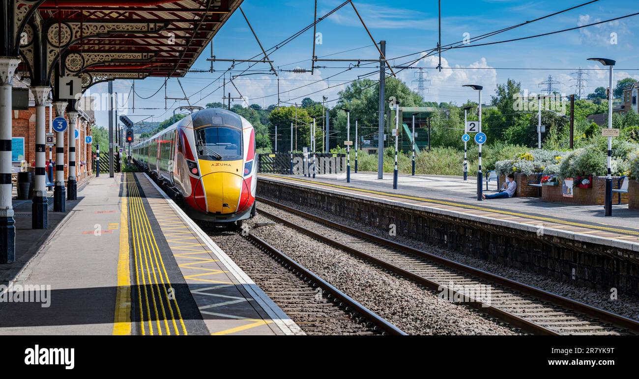 Train Station Grantham Lincolnshire Uk A London North Eastern