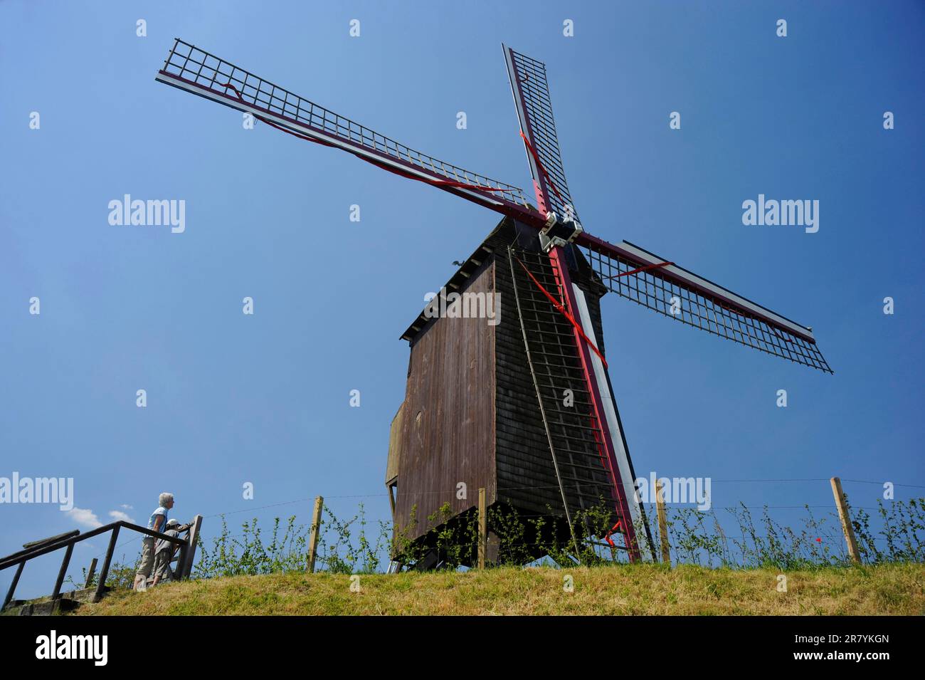 Oostvleteren Windmill, Ypres, West Flanders, Belgium, Flanders, Leper ...