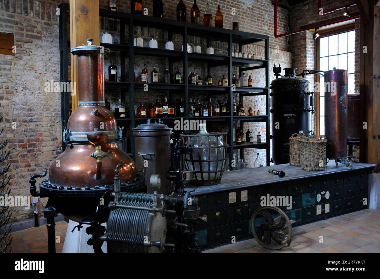 National Genever Museum, Hasselt, Limburg, Belgium Stock Photo - Alamy