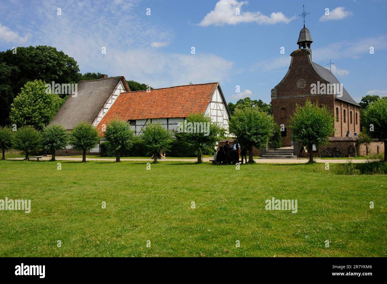 Open-air museum, Bokrijk, Limburg, Flanders, Belgium Stock Photo - Alamy