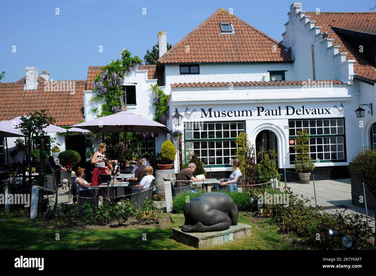 Museum Paul Delvaux, Koksijde, West Flanders, Belgium, Flanders Stock ...