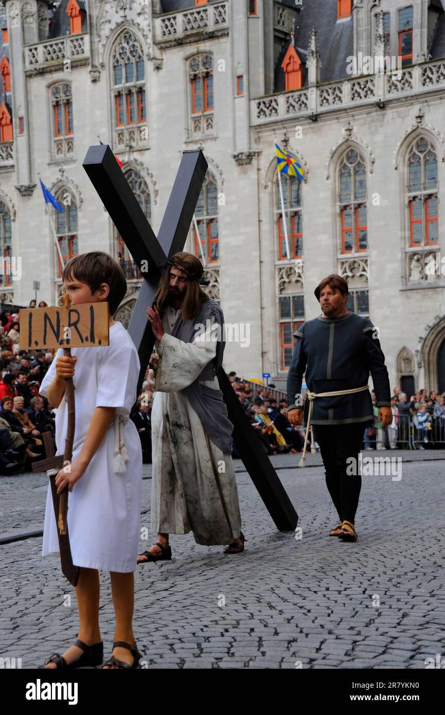 Holy Blood Procession, Flanders, Holy Blood Procession, disguised ...