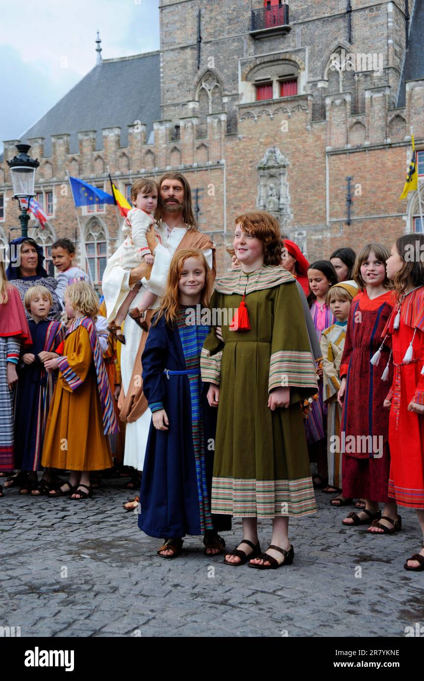 Holy Blood Procession, Flanders, Holy Blood Procession, Disguised ...