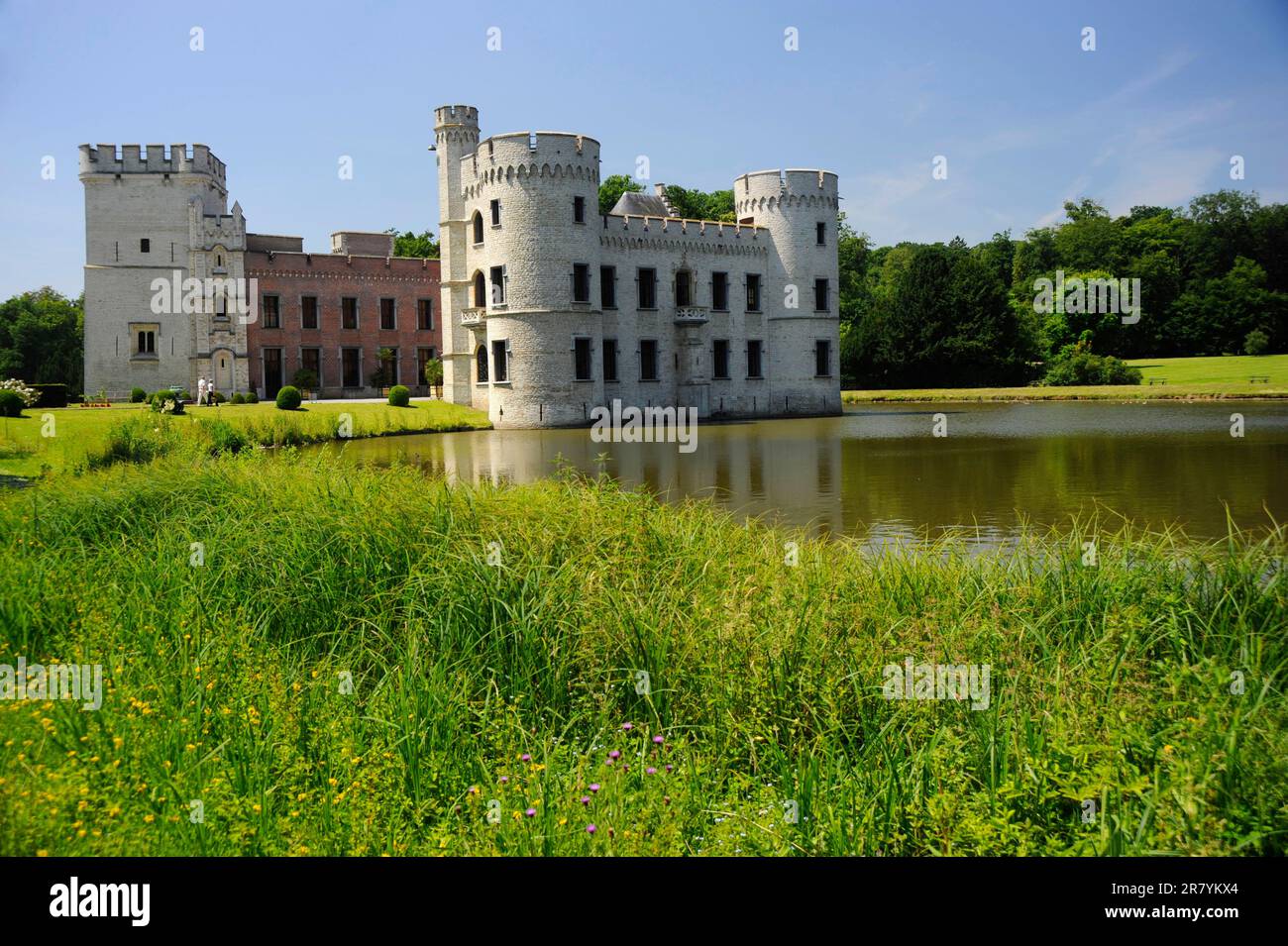 Bouchout castle hi-res stock photography and images - Alamy