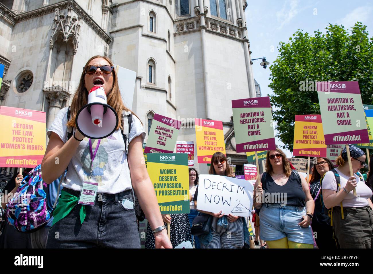 London, UK. 17th June, 2023. Campaigners from groups including the ...