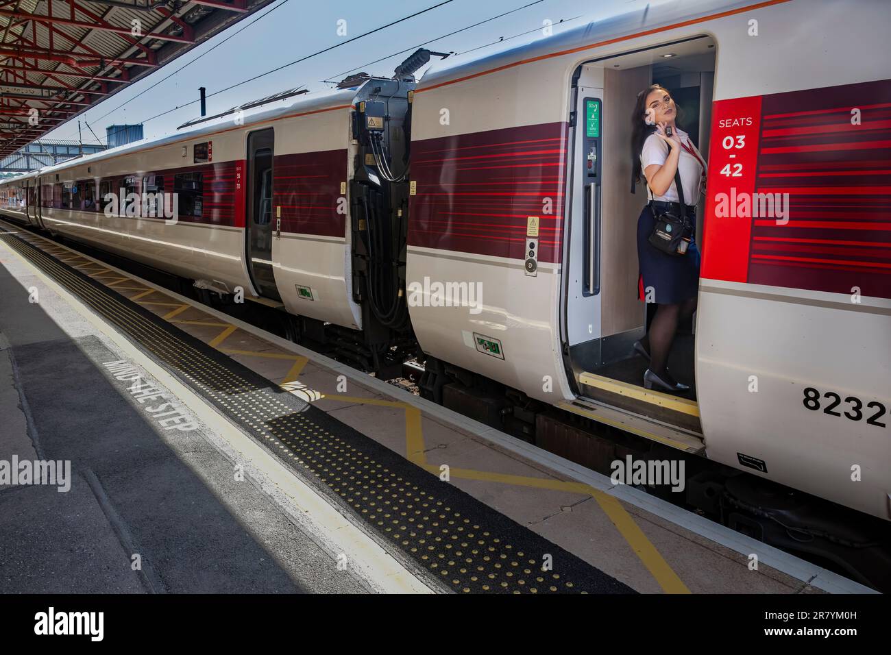Train Station, Grantham, Lincolnshire, UK – A London North Eastern ...