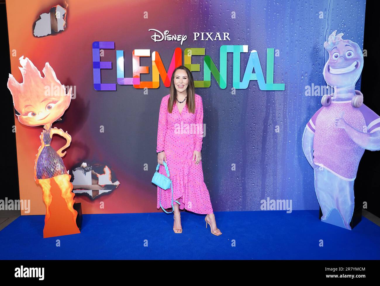 Ellie Phillips arrives for the gala screening of Pixar's Elemental, at ...