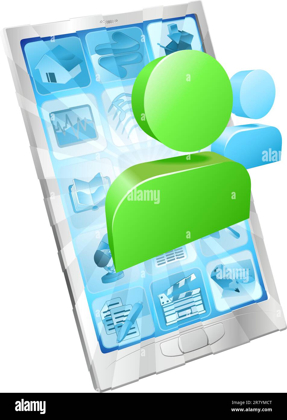 Green screen graphics Cut Out Stock Images & Pictures - Alamy