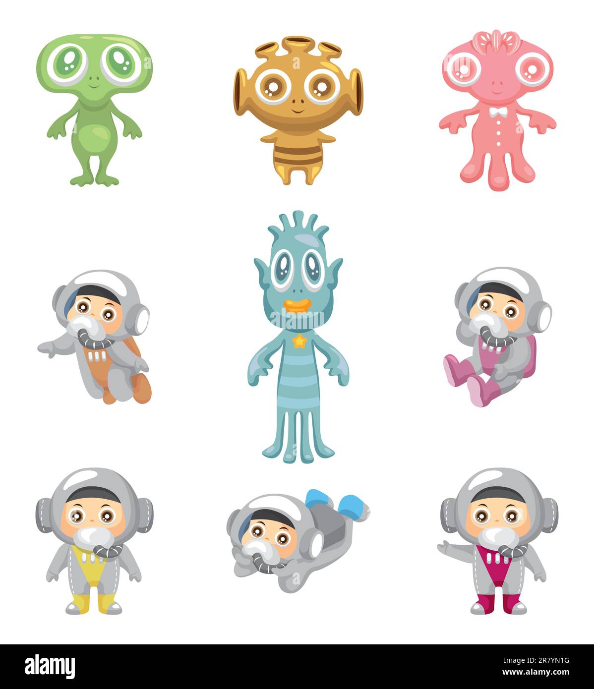 Draw astronaut hi-res stock photography and images - Alamy