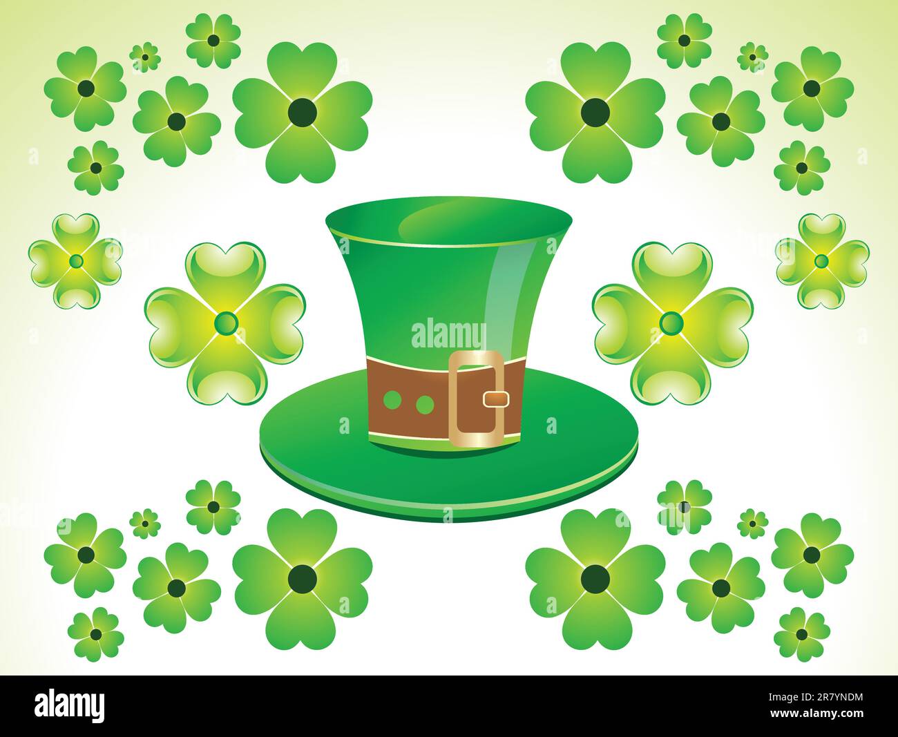 abstract st partricks background vector illustration Stock Vector Image ...