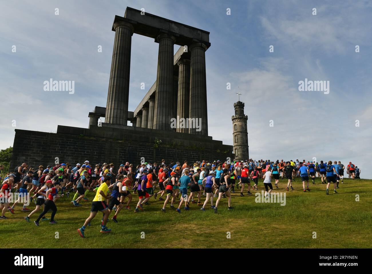 Edinburgh Scotland, UK 18 June 2023. The Seven Hills of Edinburgh event ...