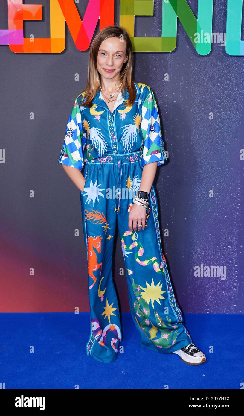 Anna Nightingale arrives for the gala screening of Pixar's Elemental ...