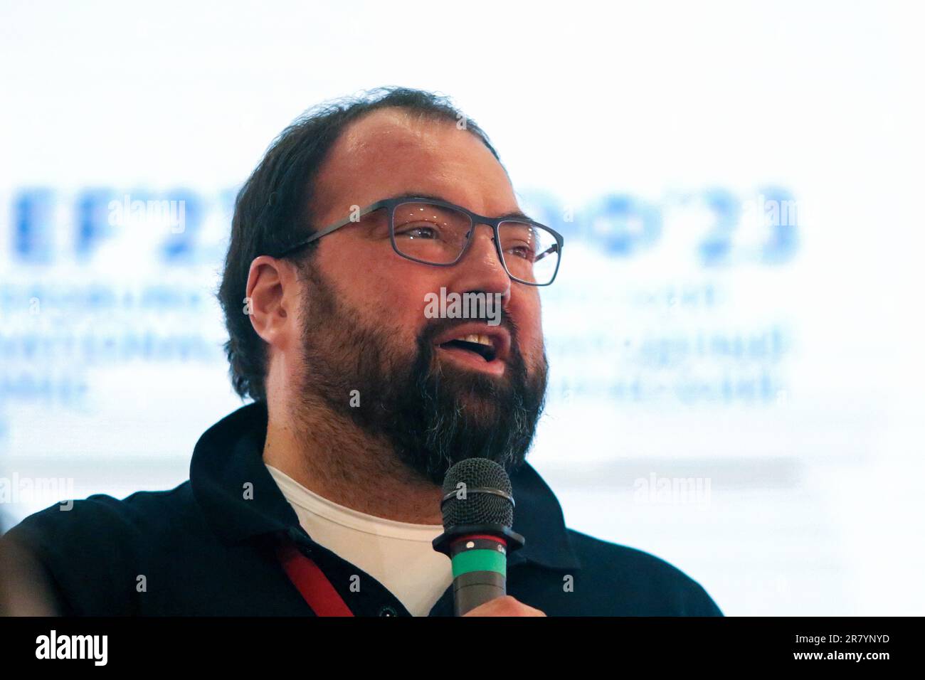 Saint Petersburg, Russia. 17th June, 2023. Maksut Shadaev, Minister of ...
