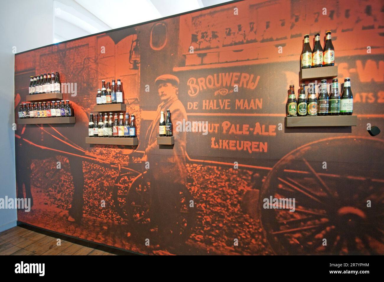 Bruges Beer Experience Museum, Bruges, Flanders, Belgium Stock Photo ...