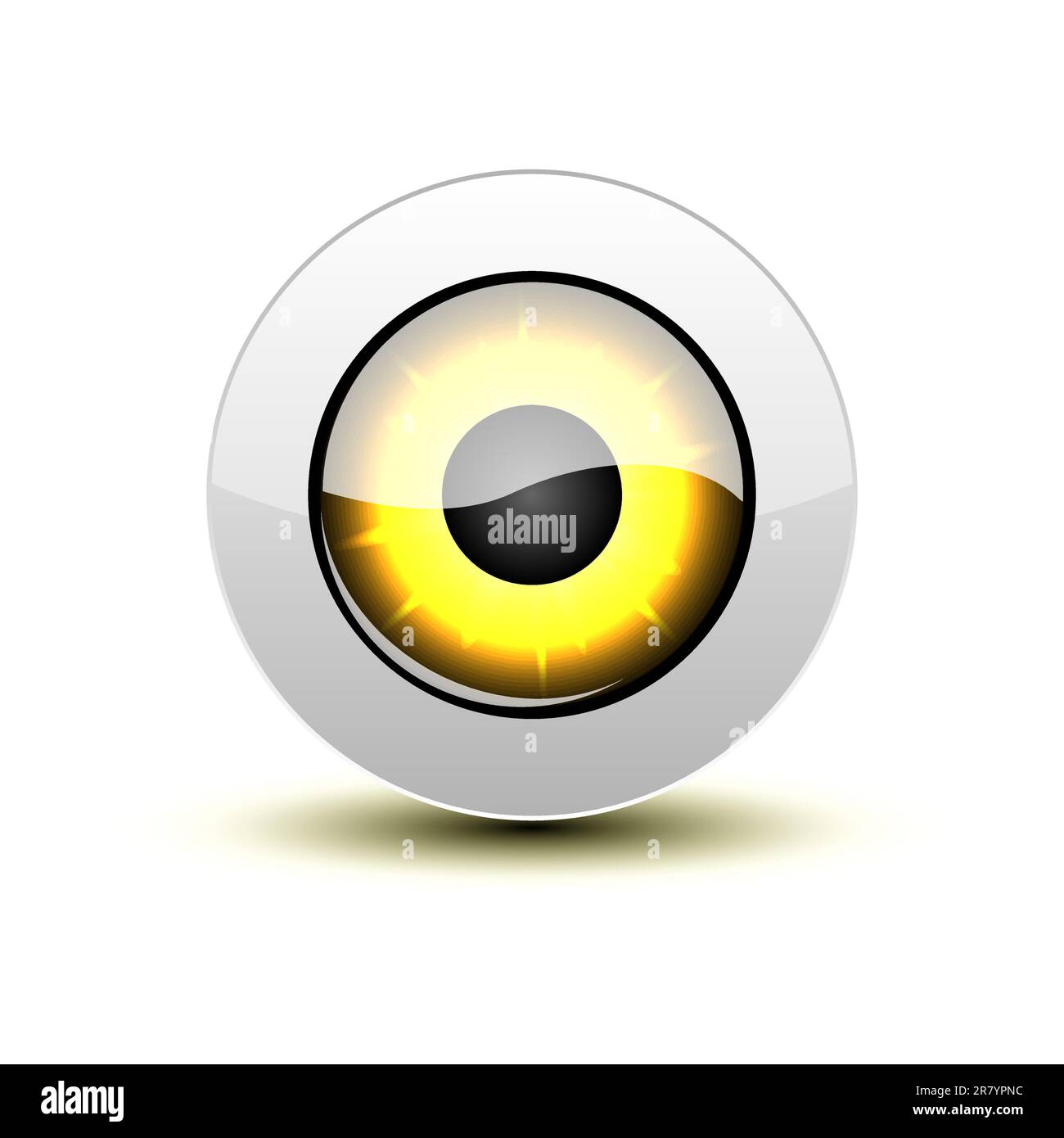 View bright yellow globe Stock Vector Images - Alamy