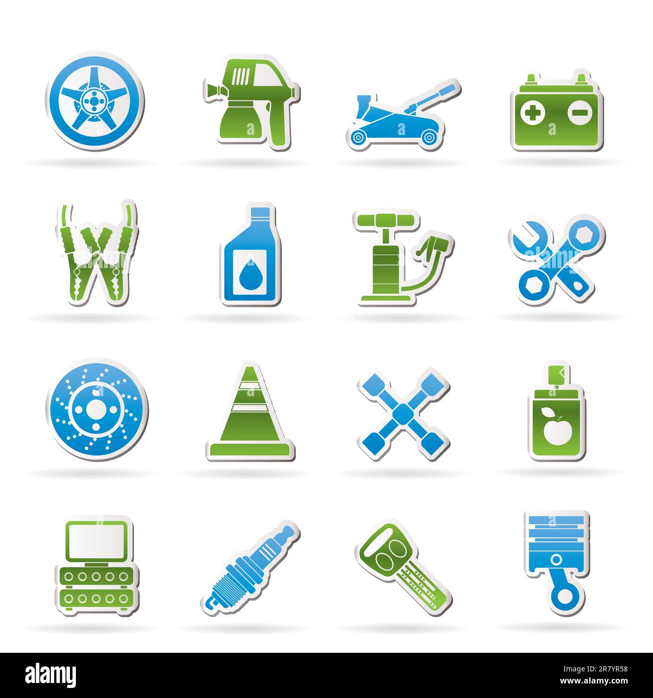 Car repair Stock Vector Images - Alamy