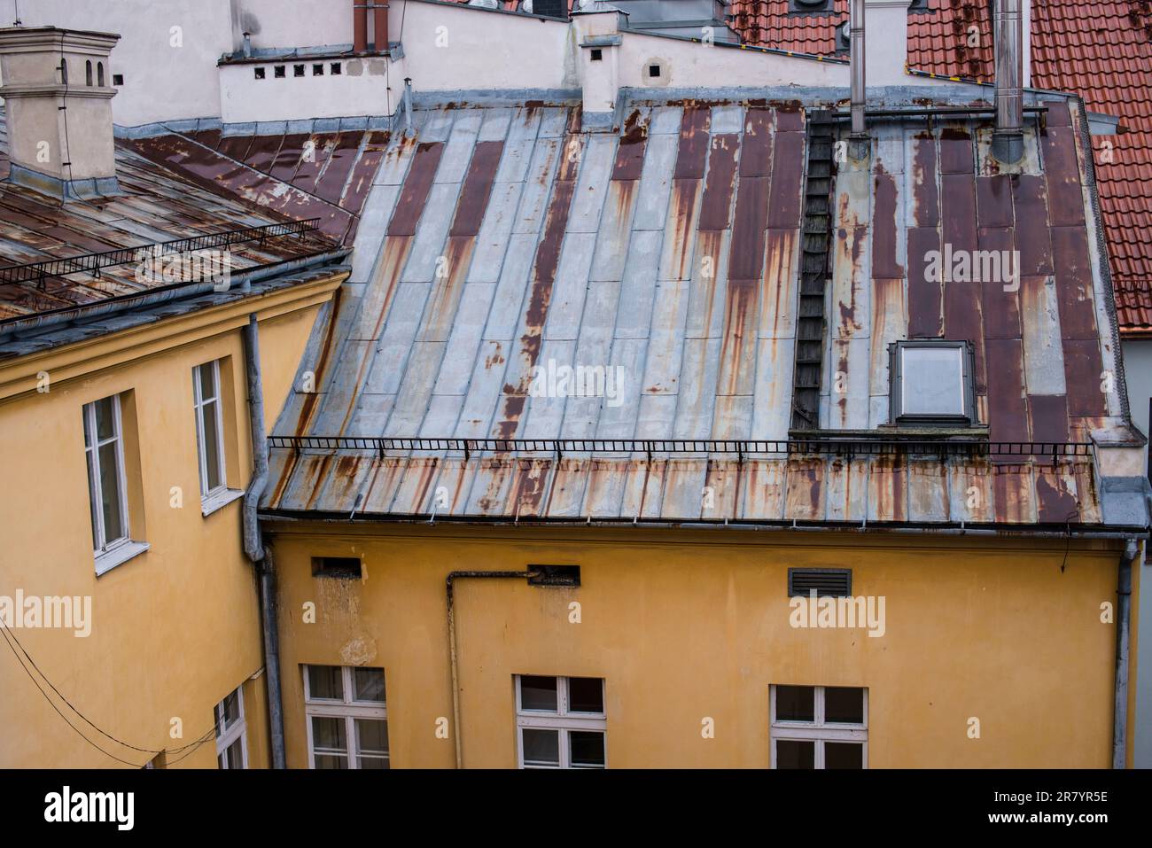 Rusty roof hi-res stock photography and images - Alamy