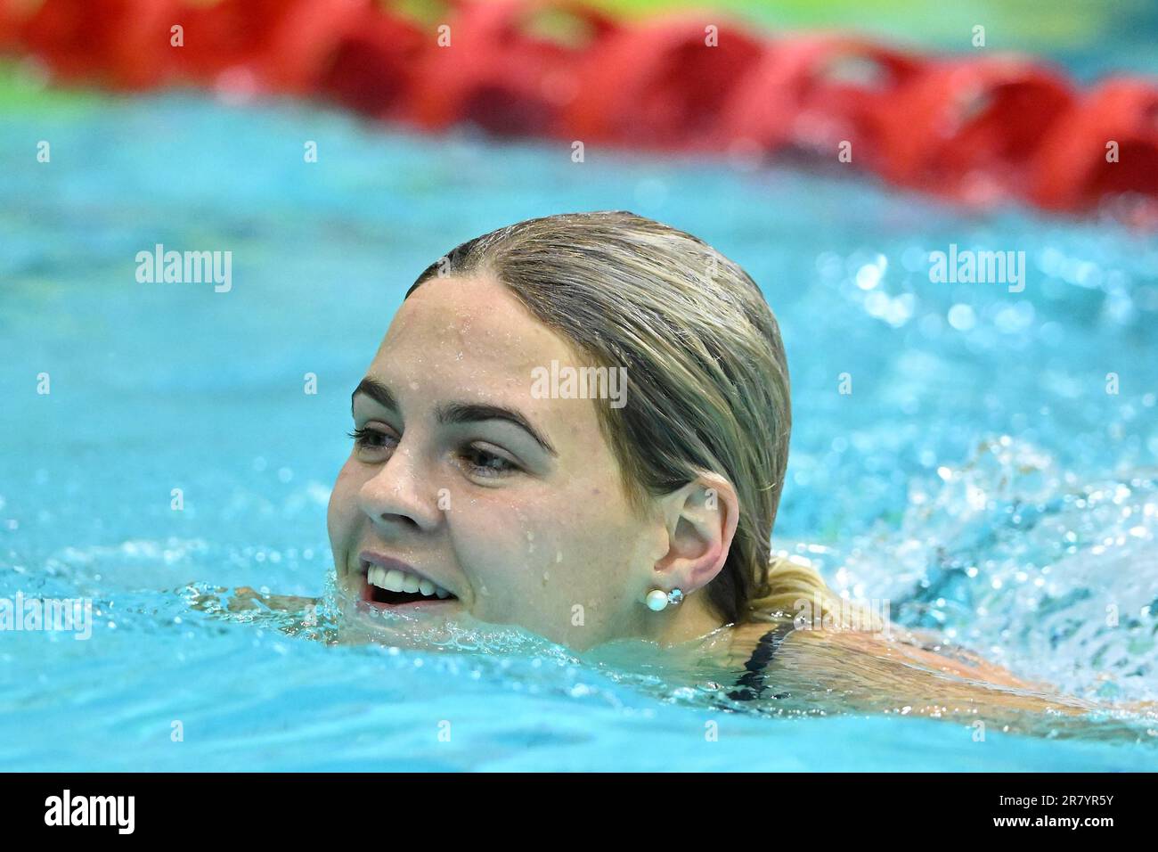 Melbourne, Australia. 18th June, 2023. Shayna Jack is reacts after ...