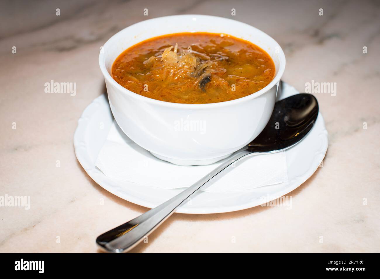 Traditional Polish soup Stock Photo - Alamy