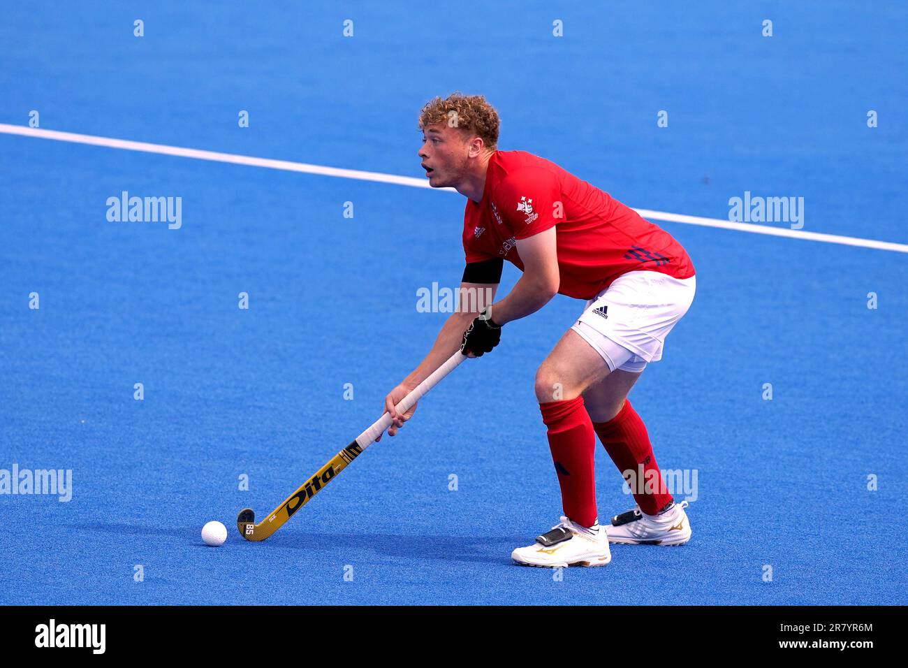 Great Britain’s Jacob Draper during the FIH Hockey Pro League match at ...