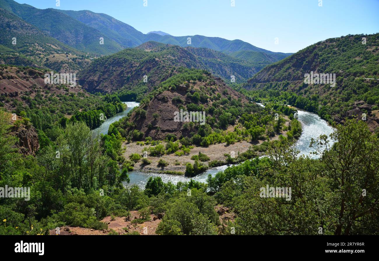 Munzur Valley and River in Tunceli, Turkey Stock Photo - Alamy