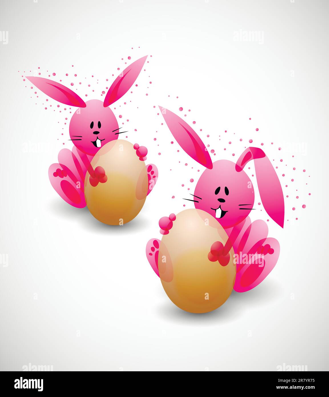 Rabbit leg Stock Vector Images - Alamy