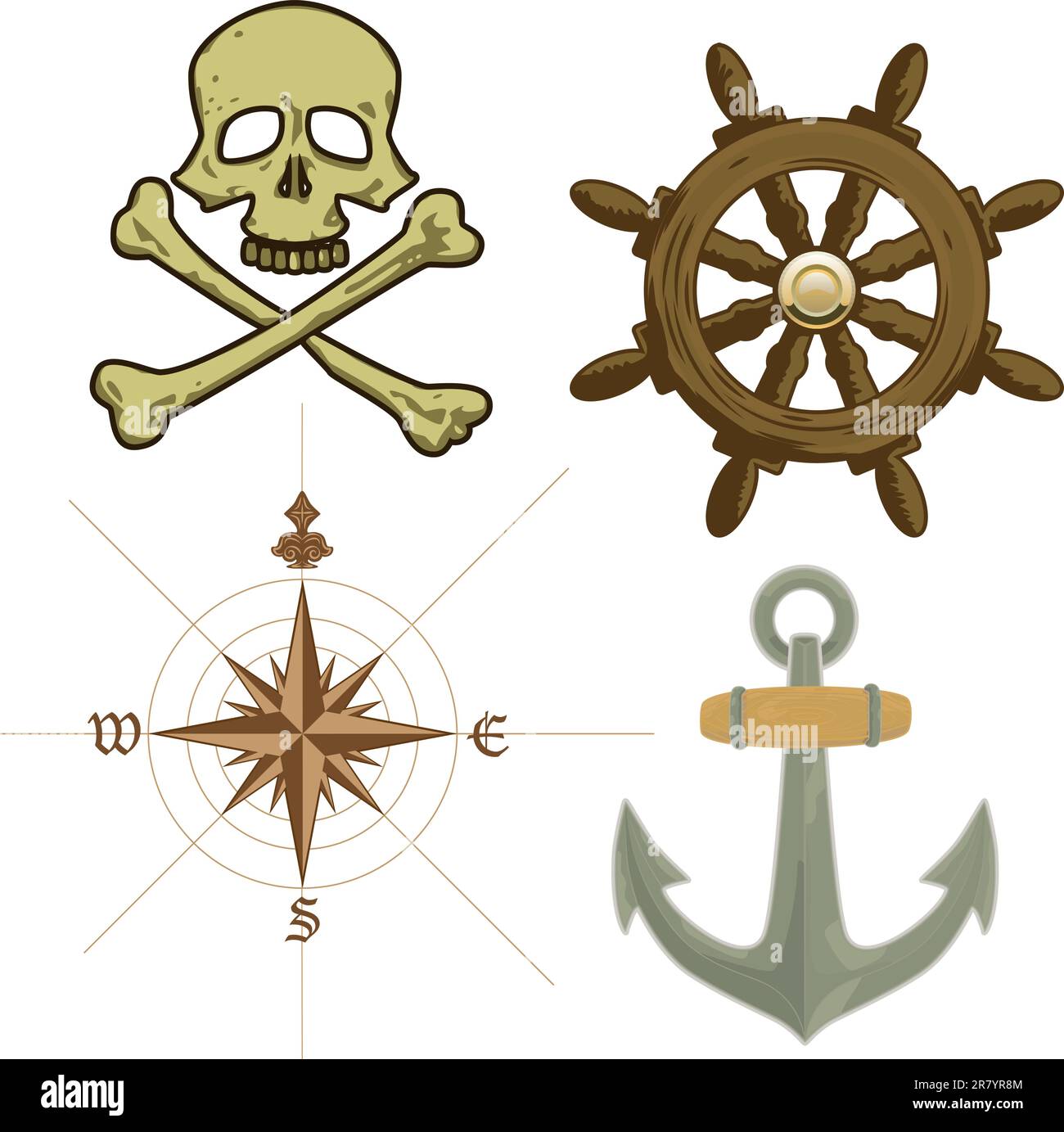 Sailing route map hi-res stock photography and images - Alamy