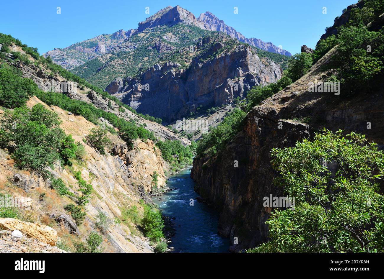 Munzur Valley and River in Tunceli, Turkey Stock Photo - Alamy