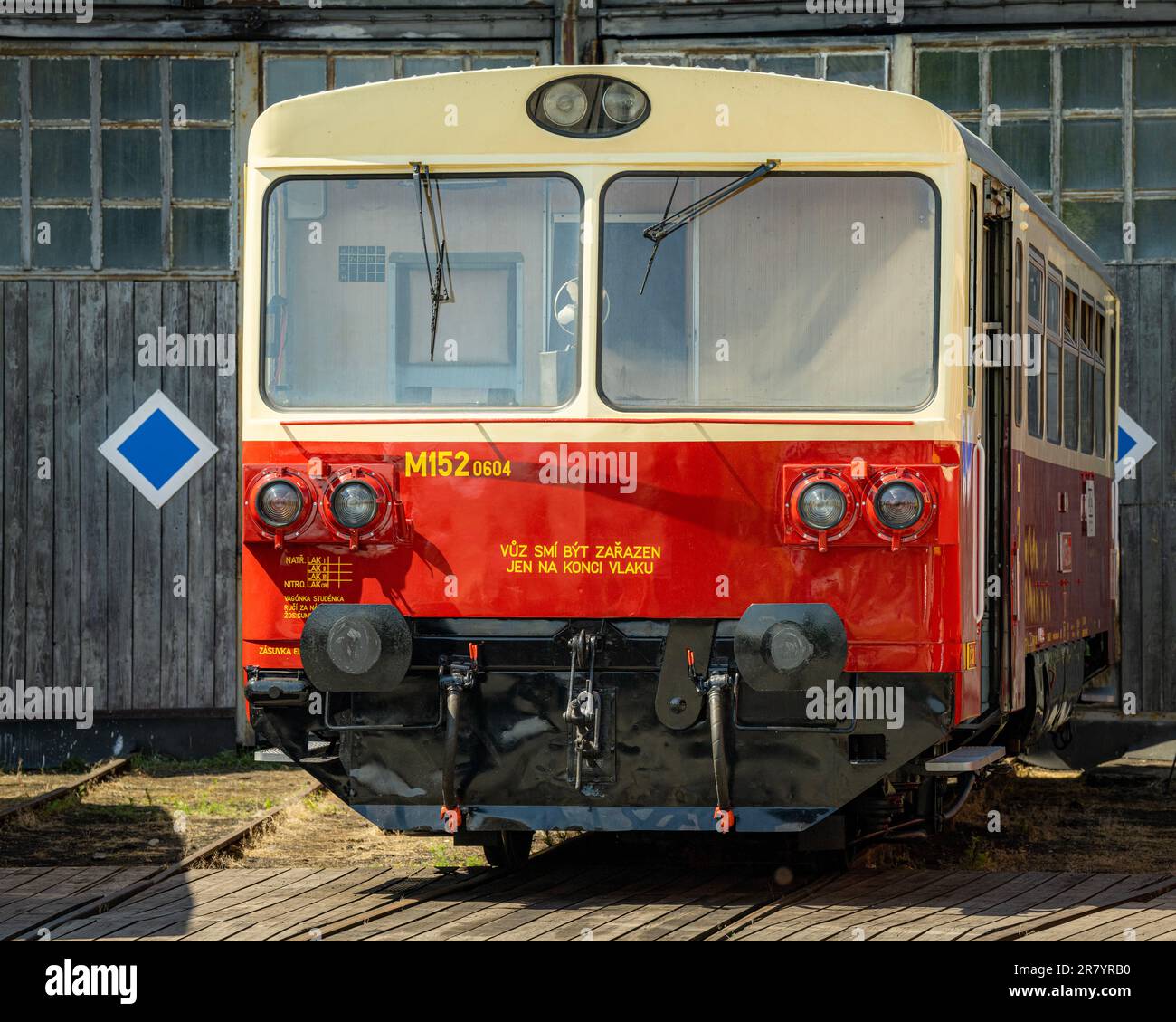 The most widespread motor car on the Czech railway M 152.0 celebrates ...