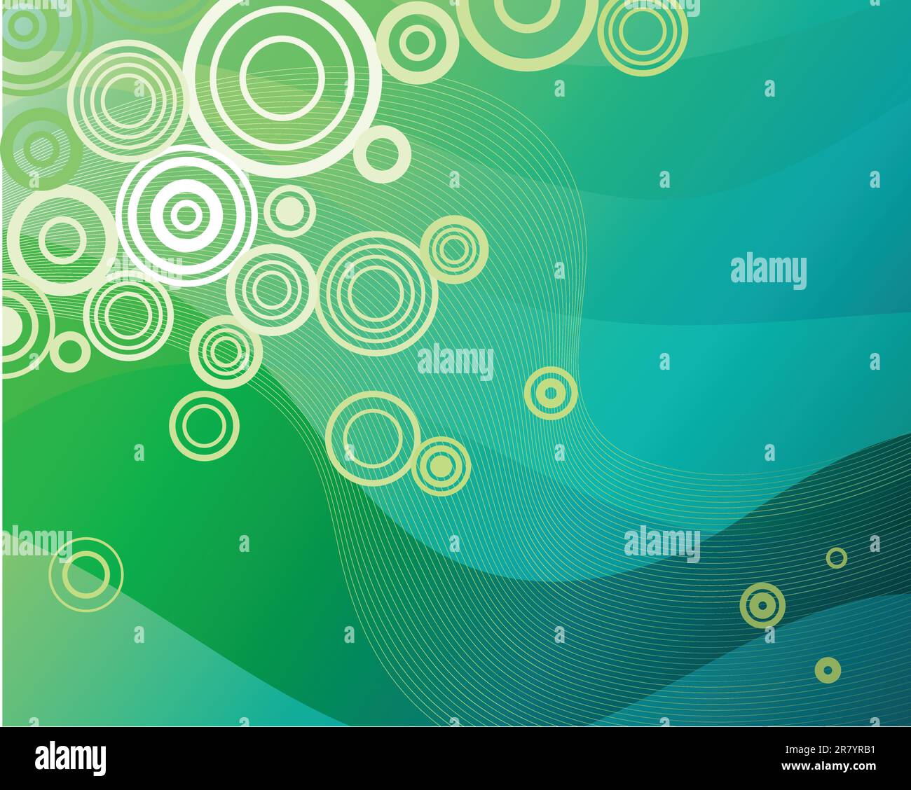 Vector illustration of a background pattern in green Stock Vector Image ...