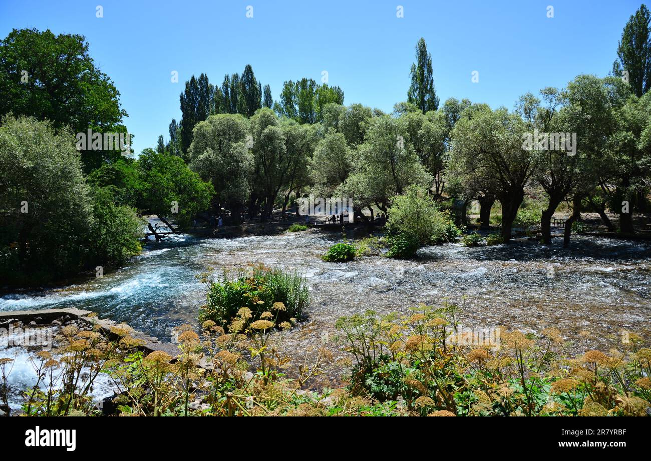 Munzur Caves is the beginning of Munzur Valley and River in Tunceli ...