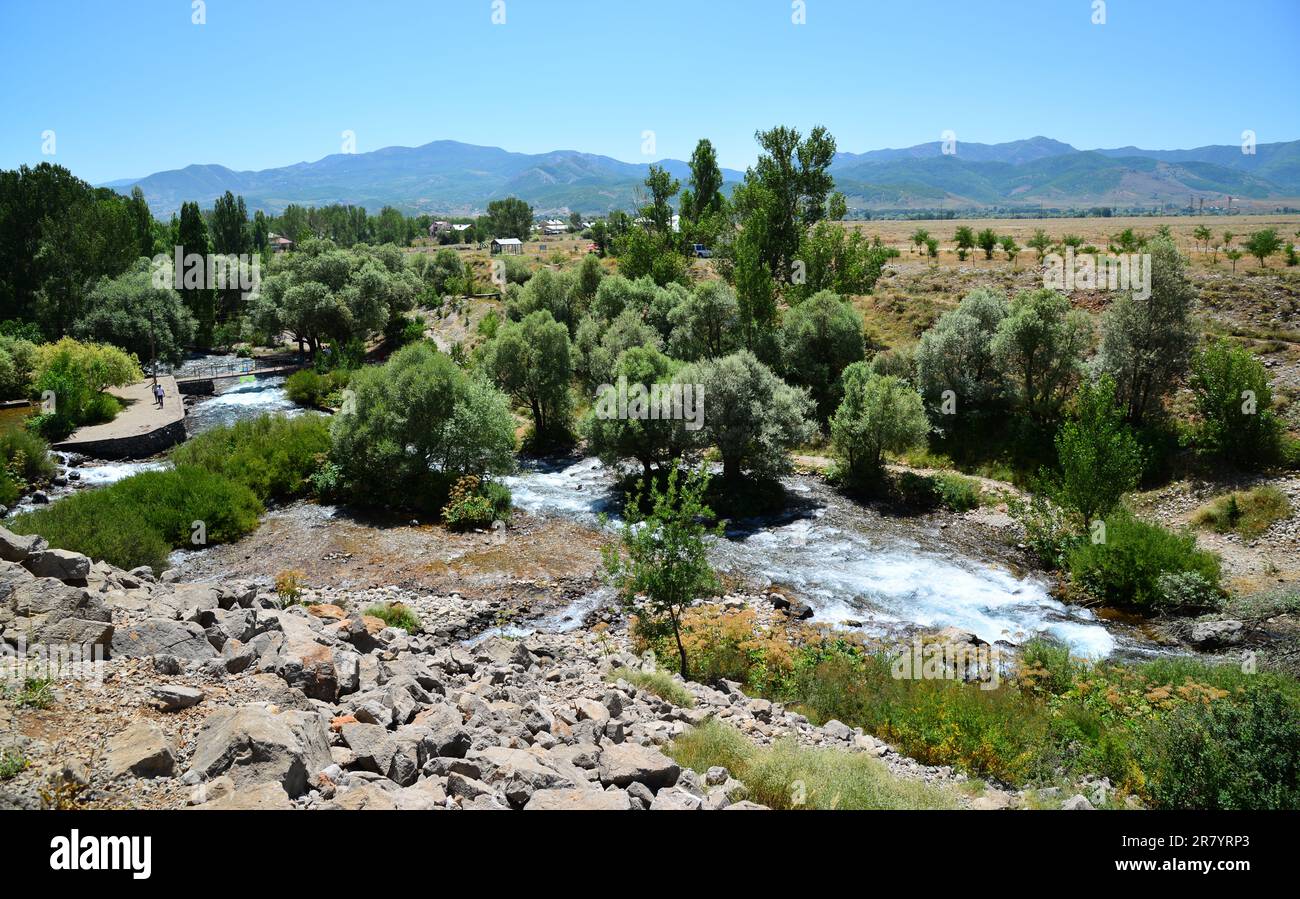Munzur Caves is the beginning of Munzur Valley and River in Tunceli ...