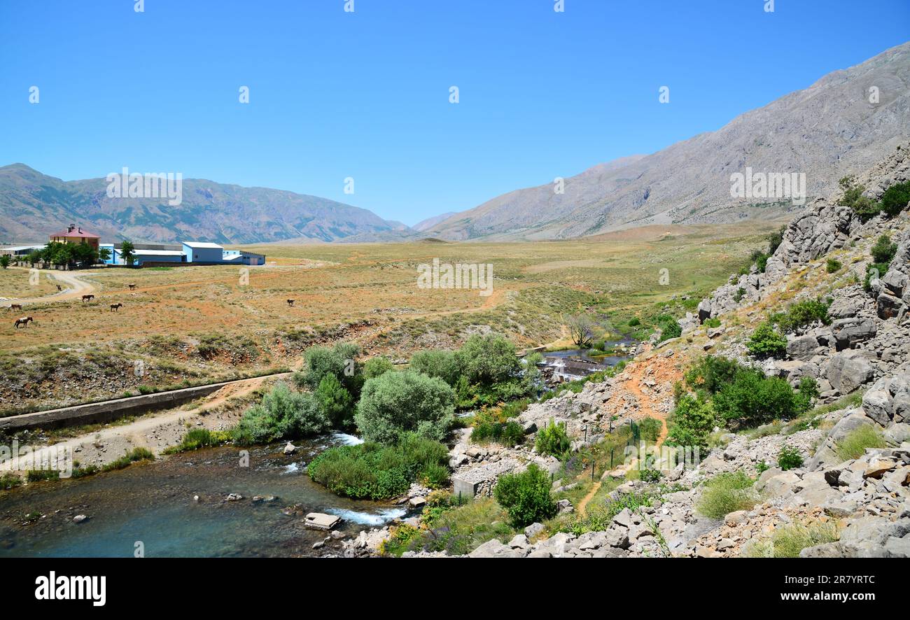 Munzur Caves is the beginning of Munzur Valley and River in Tunceli ...