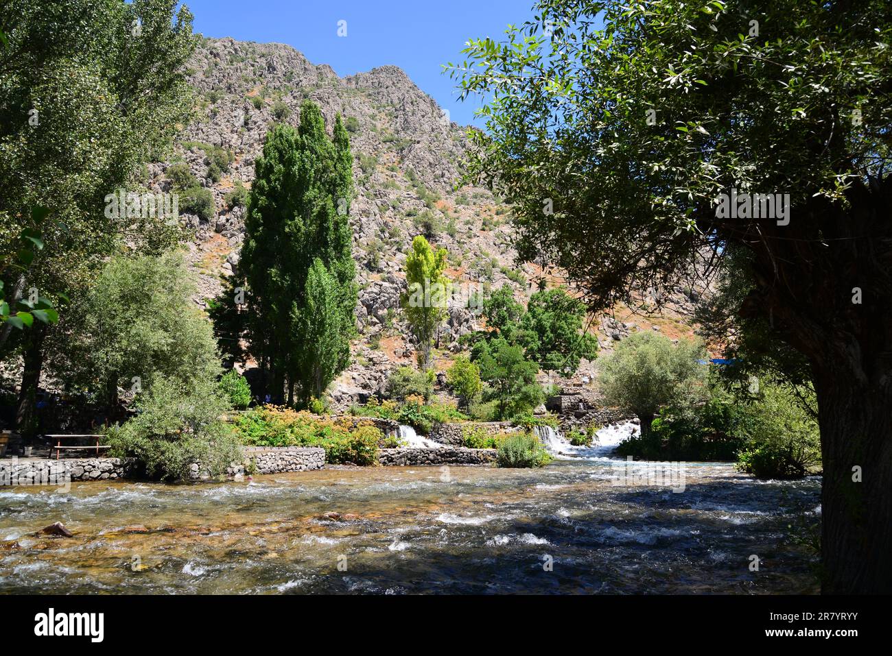 Munzur Caves is the beginning of Munzur Valley and River in Tunceli ...