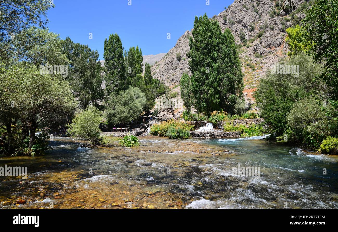 Munzur Caves is the beginning of Munzur Valley and River in Tunceli ...