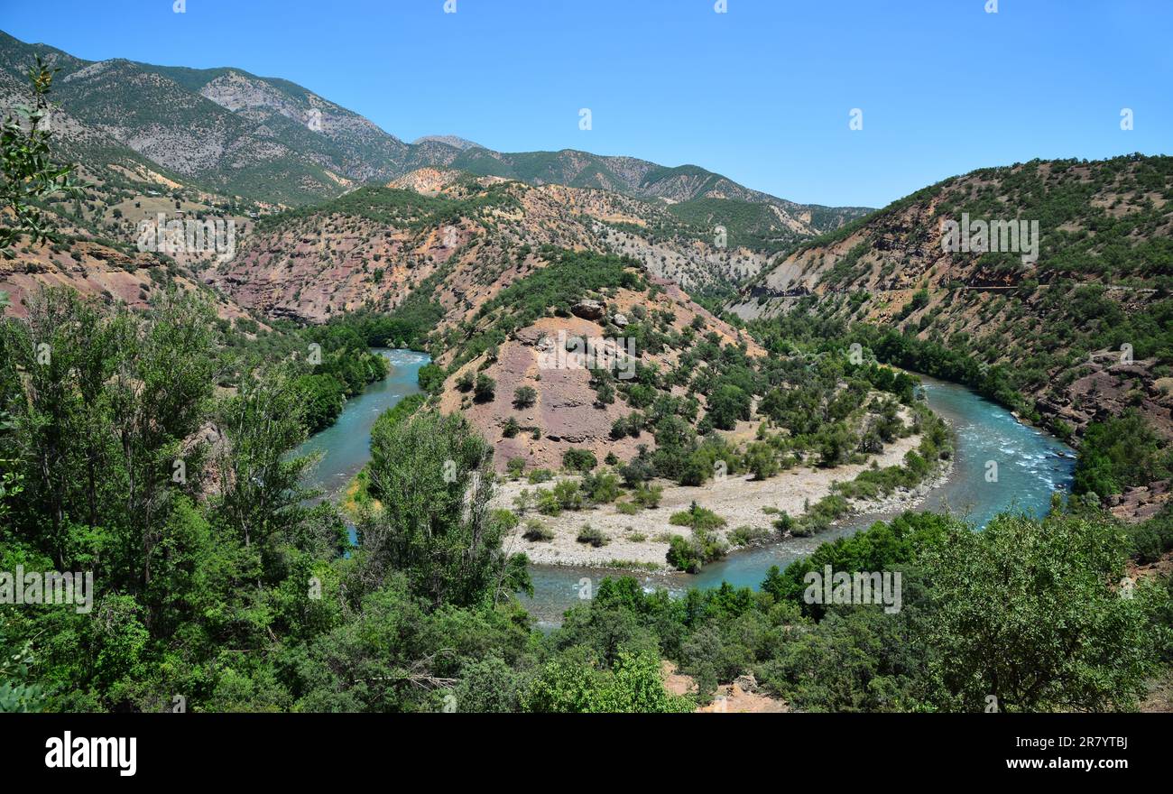 Munzur Valley and River in Tunceli, Turkey Stock Photo - Alamy