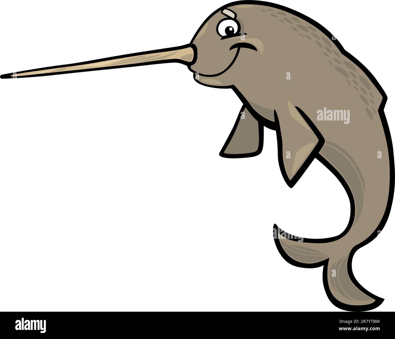 Narwhal cartoon hi-res stock photography and images - Alamy
