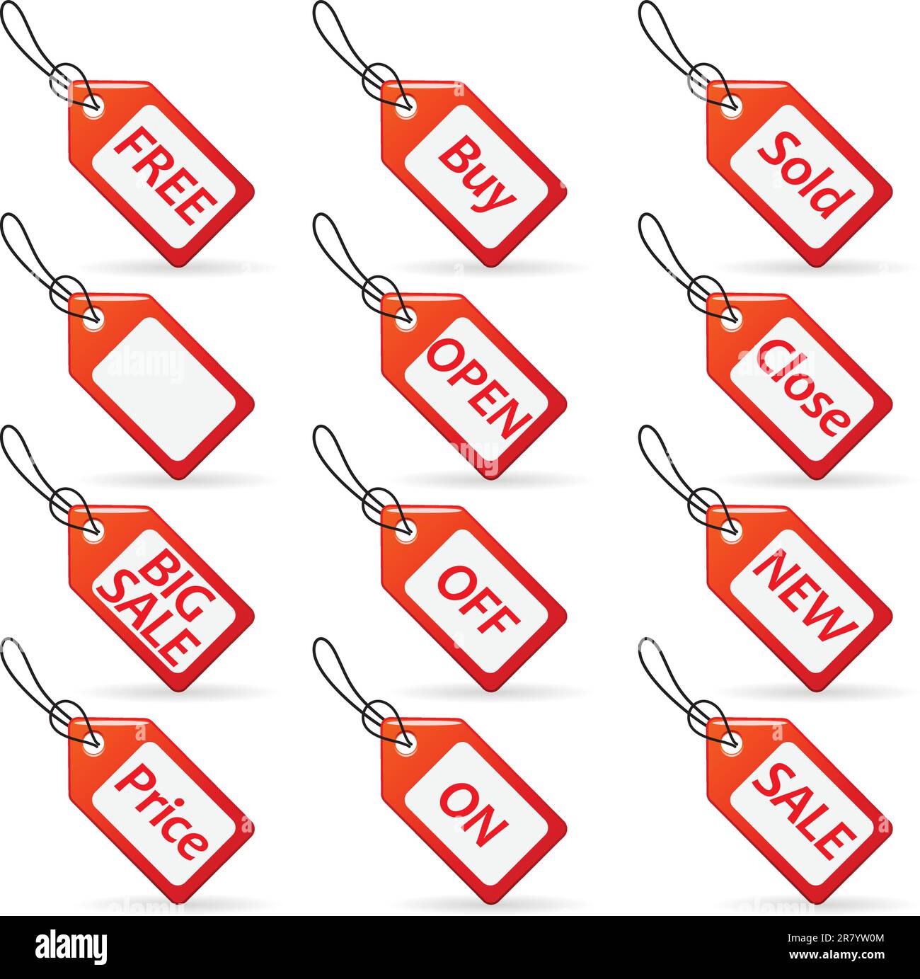 Shopping tags - vector file can be re-size to any limit and text can be ...