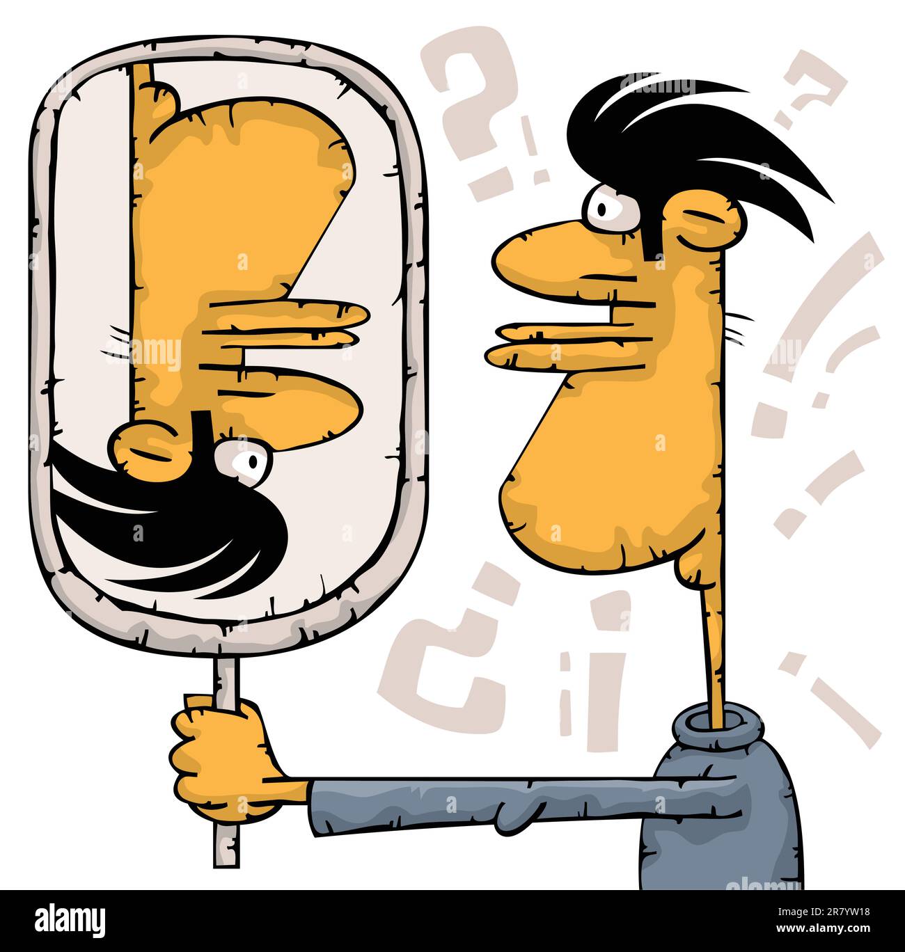 Human gaze concept Stock Vector Images - Alamy