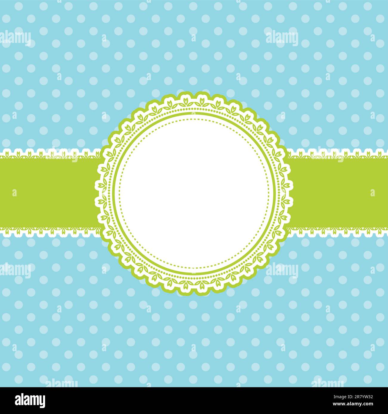 Cute retro styled Easter themed polk dot background Stock Vector Image ...
