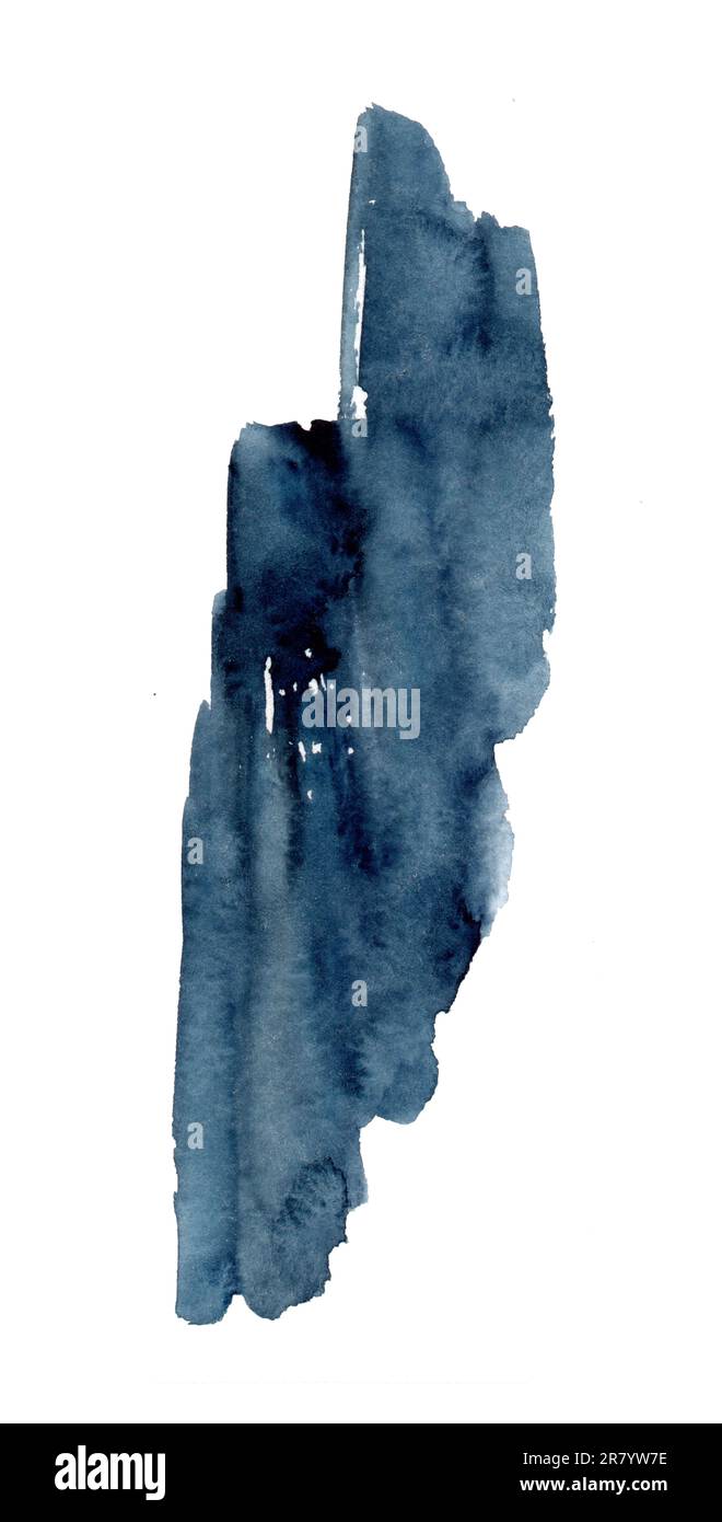 Hand drawn watercolor splash texture background isolated. Hand drop ...