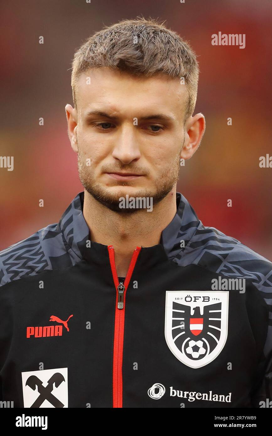 Brussels, Belgium. 17th June, 2023. Stefan Posch (AUT) Football/Soccer ...