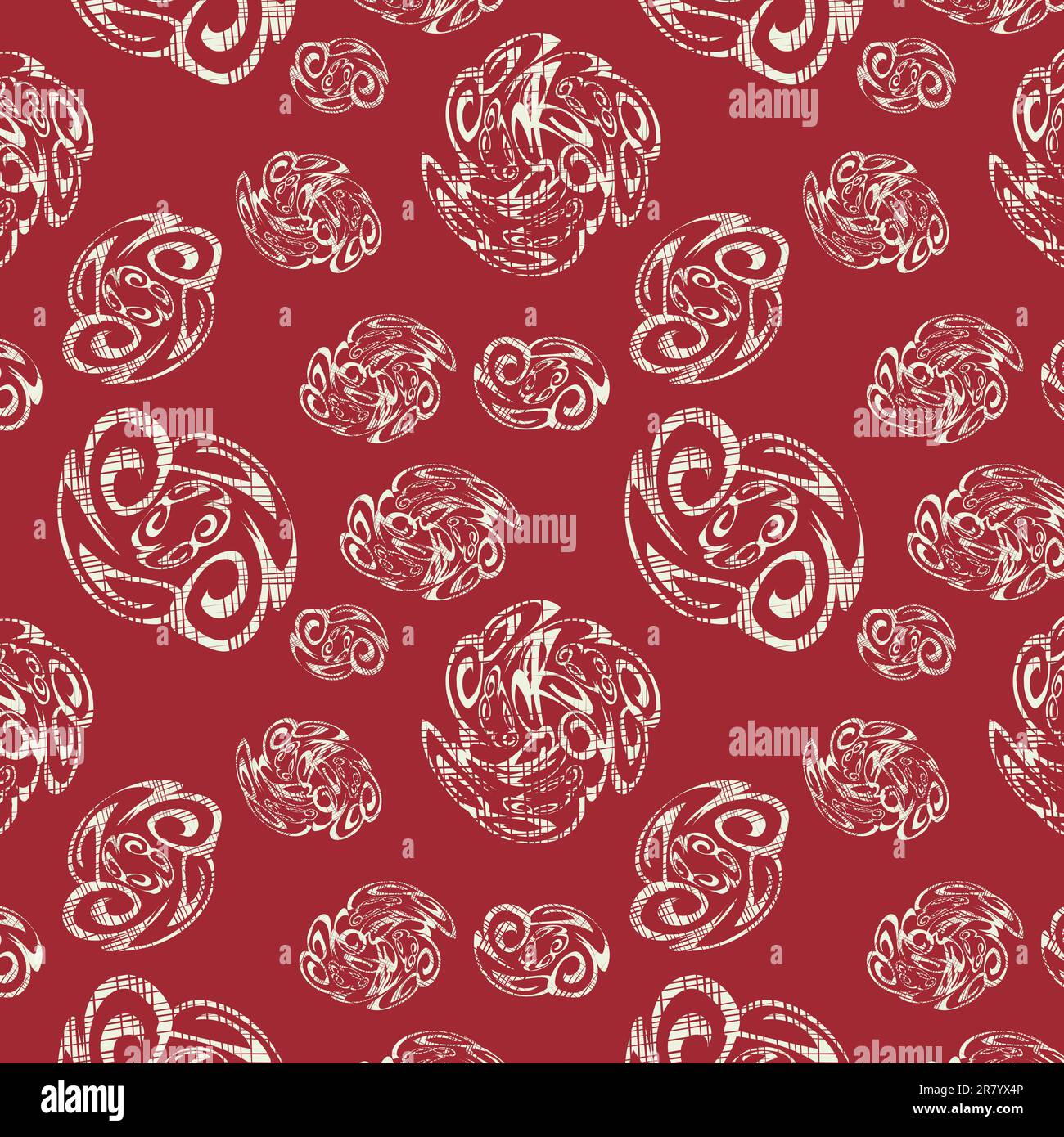 Original seamless pattern, vector, illustration Stock Vector Image ...
