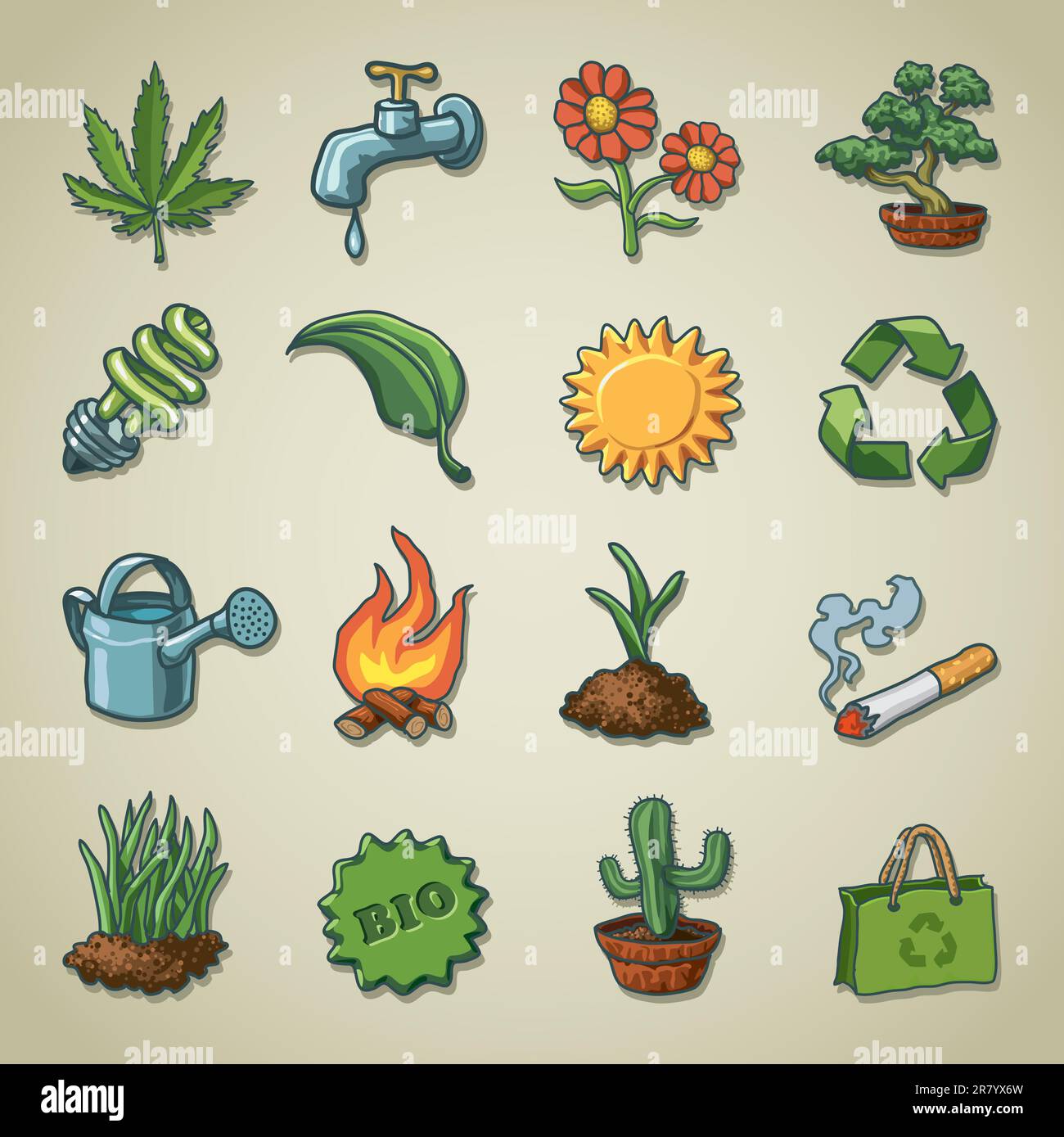 Hand drawn fire Stock Vector Images - Alamy