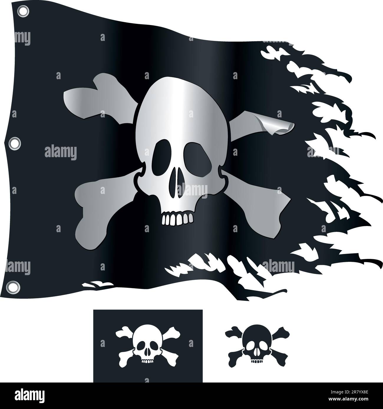 Jolly Roger flag. Vector illustration Stock Vector Image & Art - Alamy Jolly Roger flag. Vector illustration Stock Vector Image & Art - Alamy