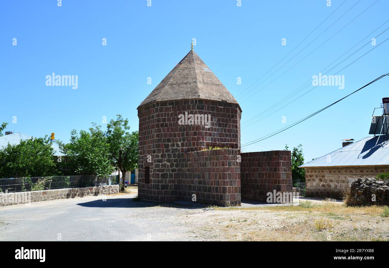 Located in Mazgirt, Turkey, the Elti Hatun Mosque and Tomb was built in ...
